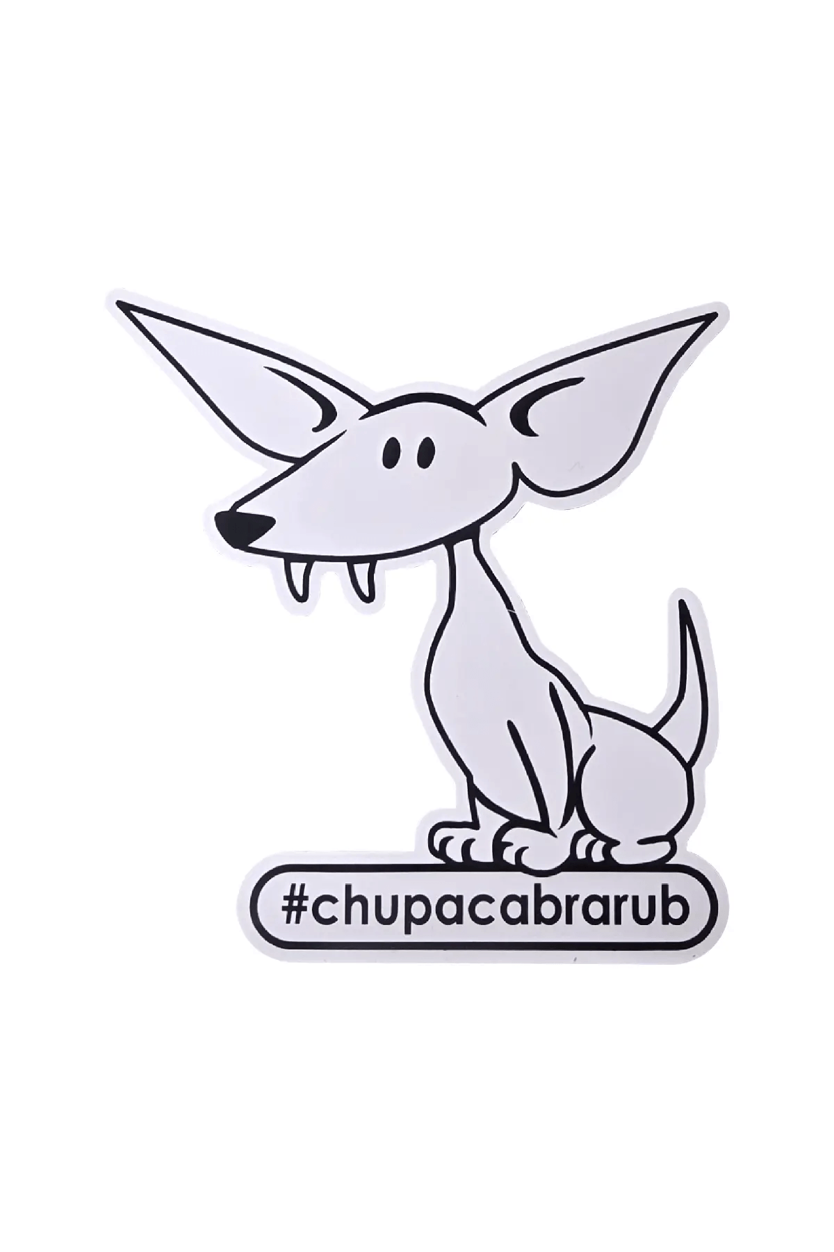 2 GRINGOS CHUPACABRA® CHUPY CAR DECAL